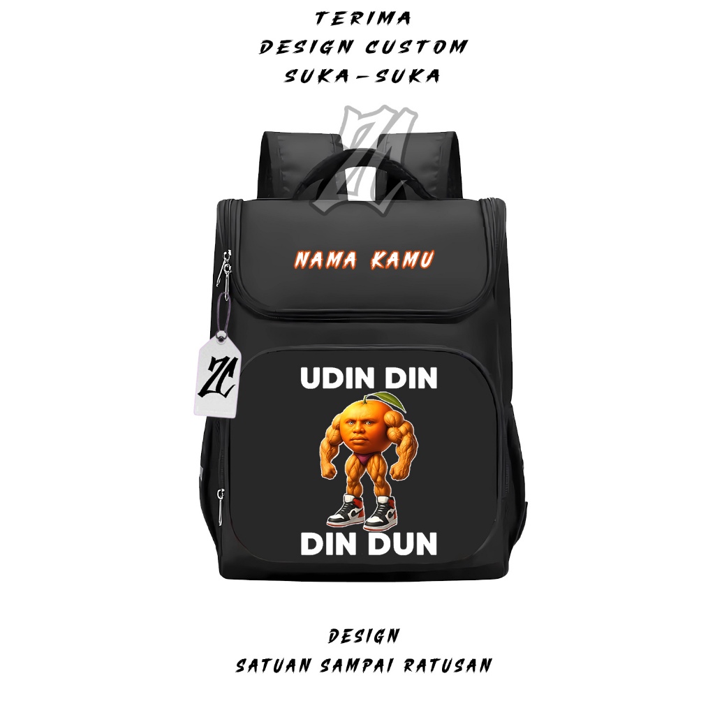 CHILDREN'S BACKPACK "ANOMALI UDIN DIN DUN" CUSTOM CUTE CUTE CARTOON ...