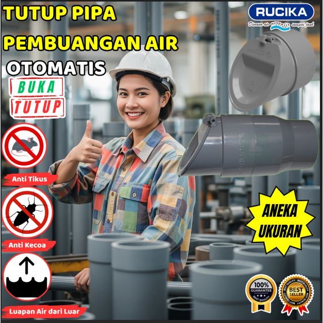 Backflow Preventer PVC 2 Inch – Water Solution from Septic Tank Sewer ...