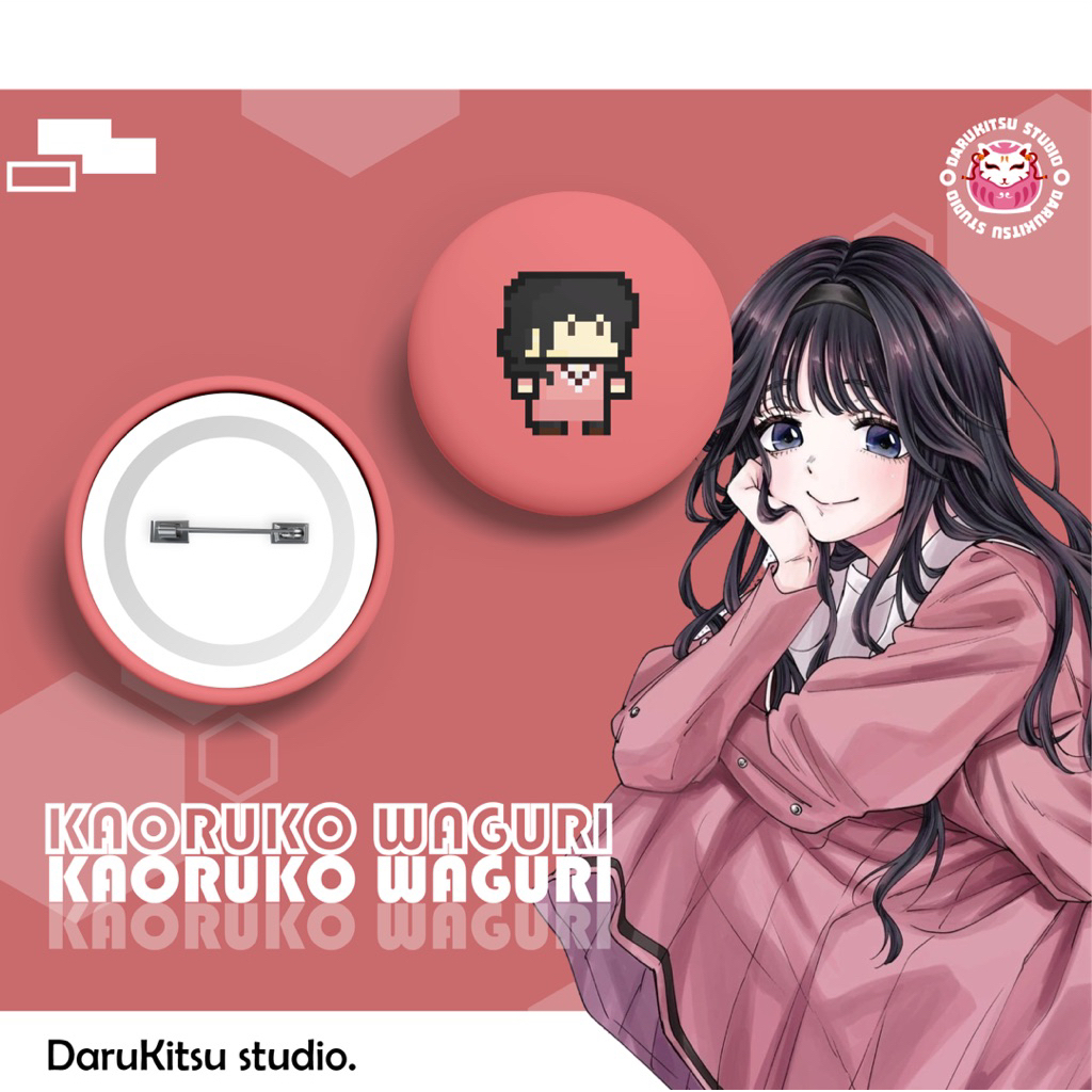 Badge/Pinbutton/Button pin/Kaoru Hana wa Rin to Saku/The Fragrant ...