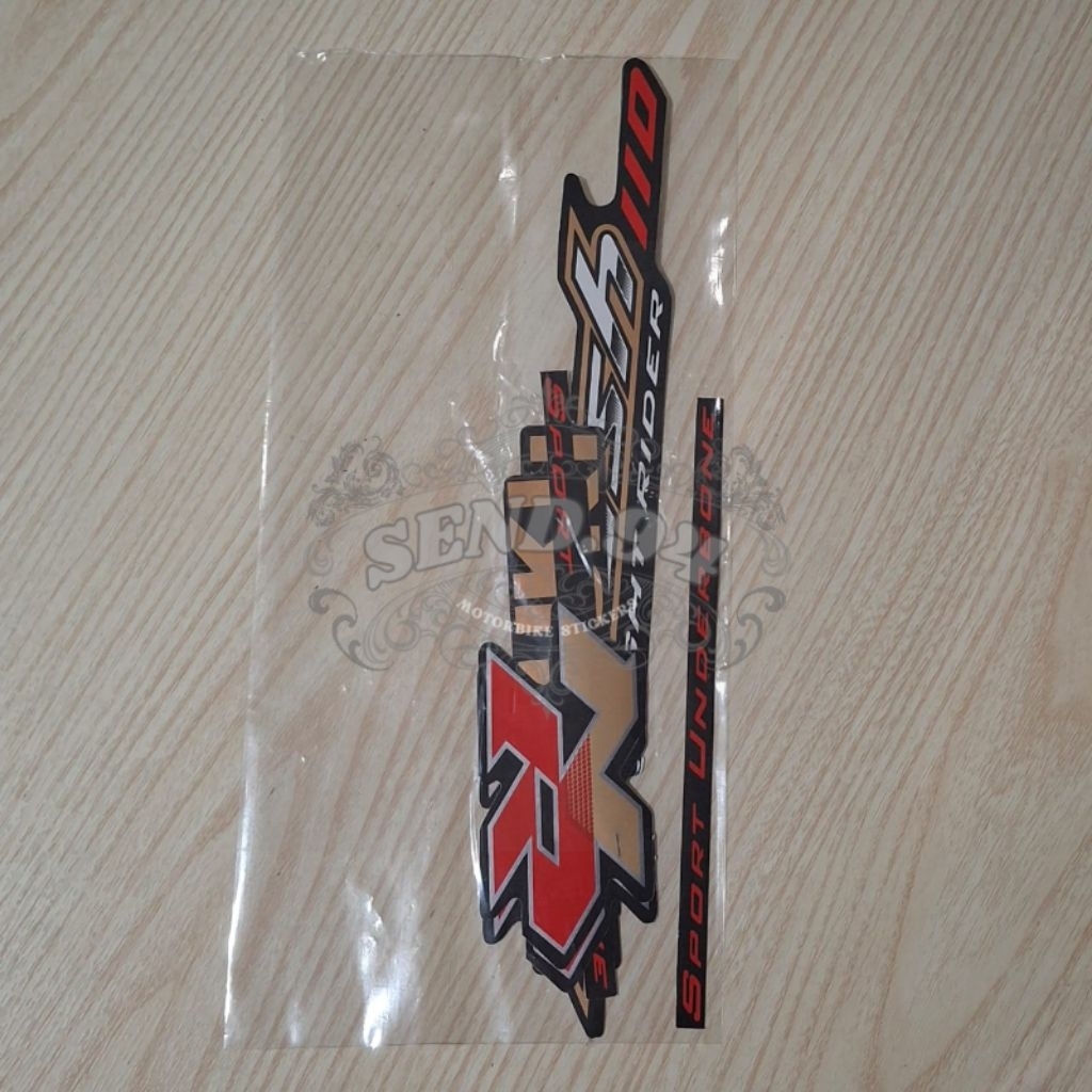 Suzuki Smash NR 110 2008 black striping sticker | Shopee Philippines