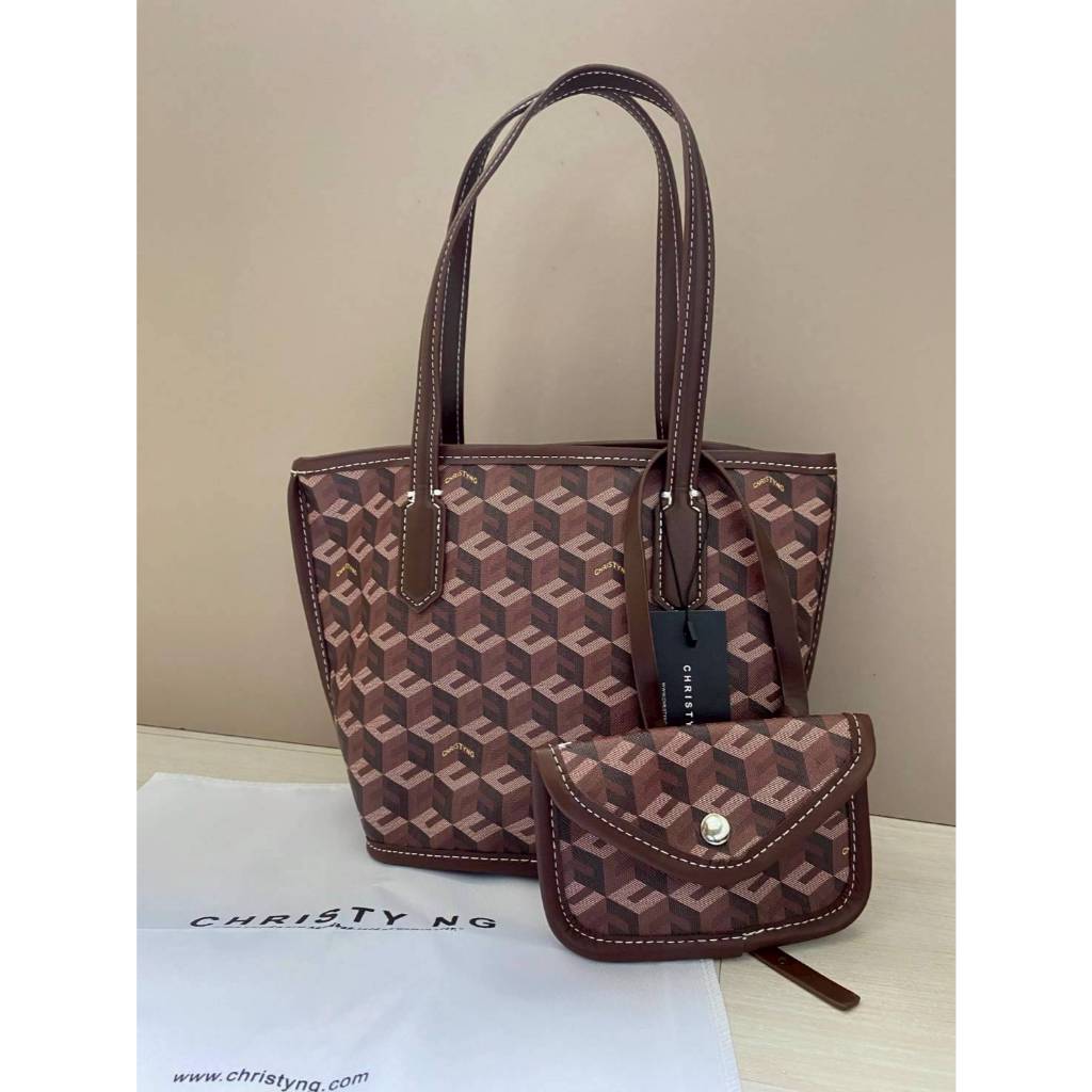 RUSSO MINI 1:1 Tote Bag Christy NG CNG006 mygtoc.id | Shopee Philippines