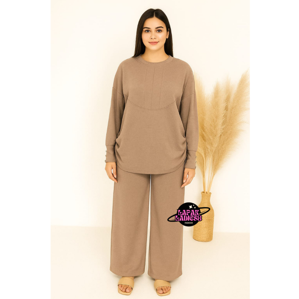 Snow Knit Suit - ALL SIZES & JUMBO - Daily Chic Outfit | Shopee Philippines