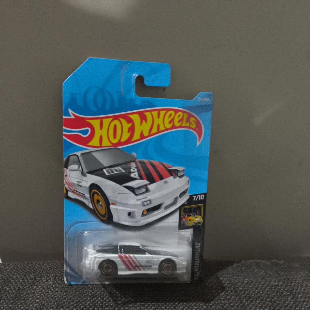 Hot Wheels '96 Nissan 180SX Type X White Advan | Shopee Philippines