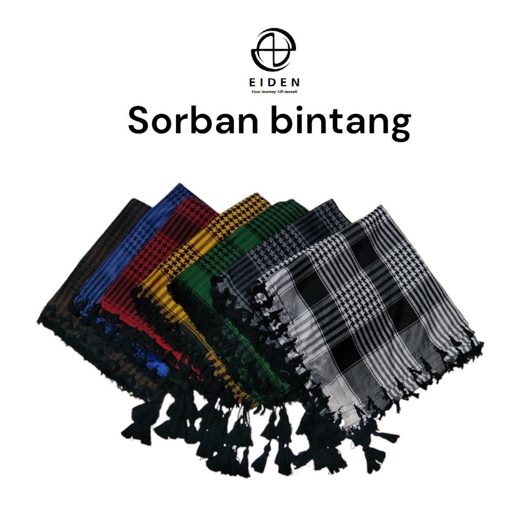 Tactical Arabic Men's Turban, Economical Package Contains 5 pcs ...