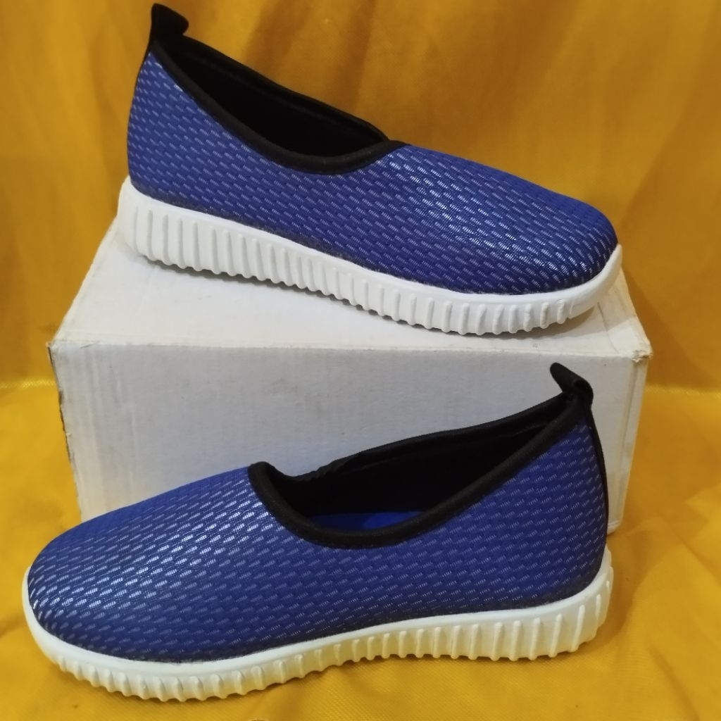 Slop shoes rejectbiru motif as in the photo / stock remaining warehouse ...