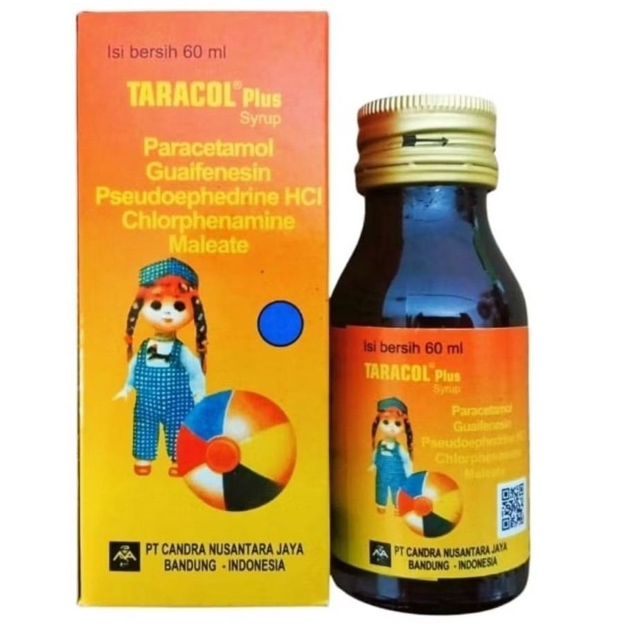 TARACOL PLUS Syrup (60ml) | Shopee Philippines