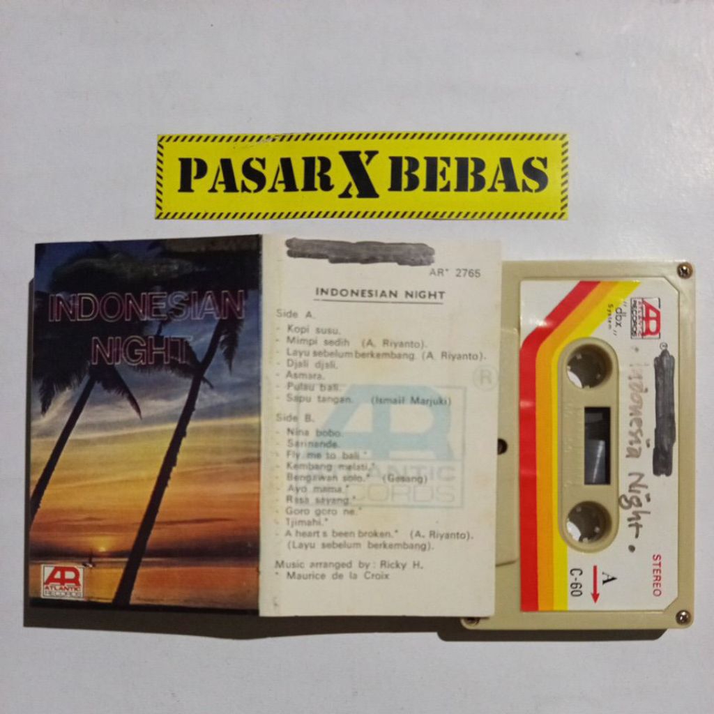 Maurice de la Croix tape cassette - indonesian night | Shopee Philippines