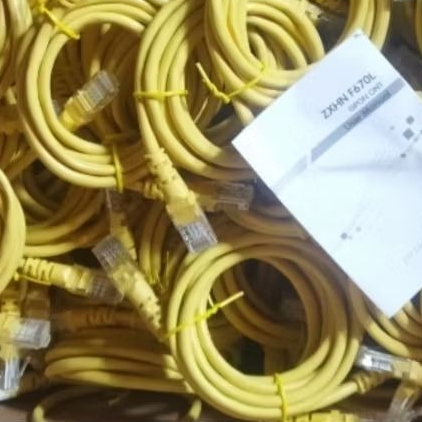 Yellow cat.5e utp 8pin cable | Shopee Philippines