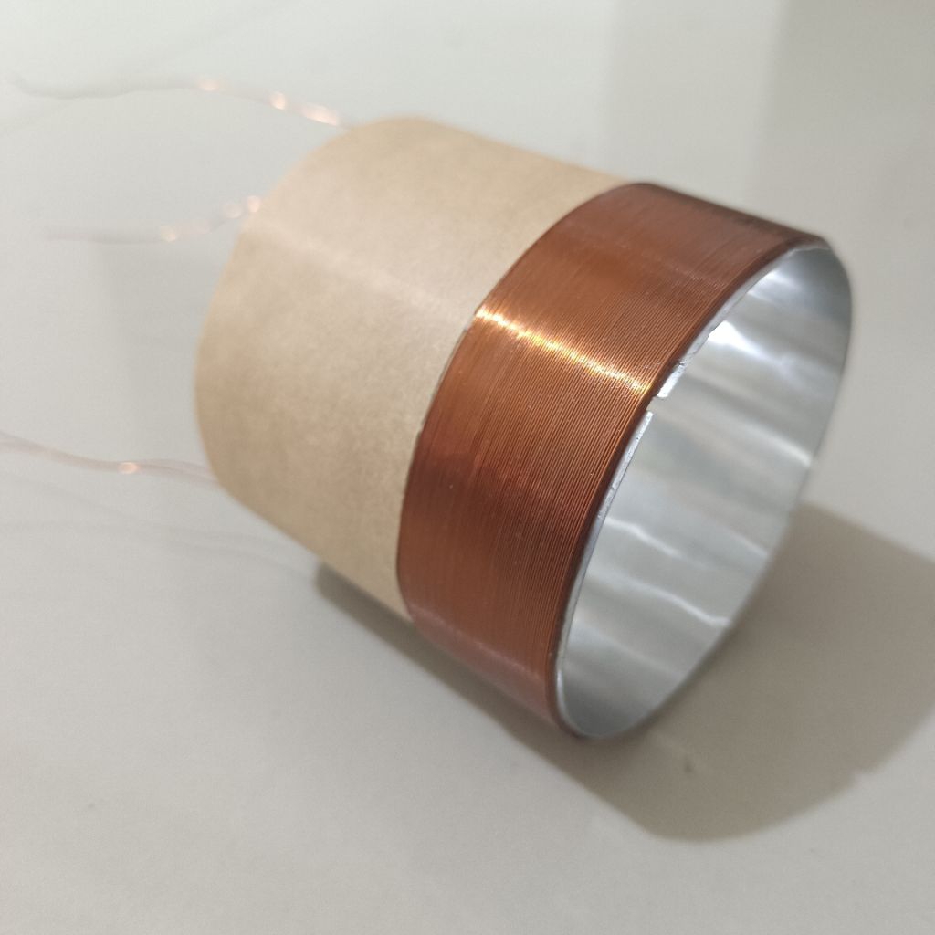 Speaker spoll spool inner diameter 75.5mm 75.5mm double coil aluminum ...