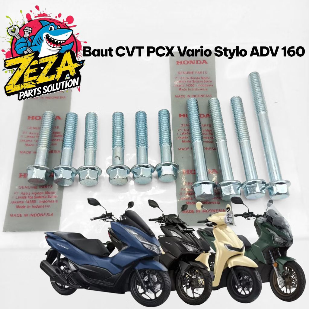 1 Set of CVT Block Bolts HONDA PCX160 ADV160 VARIO160 STYLO CVT Bolts ...