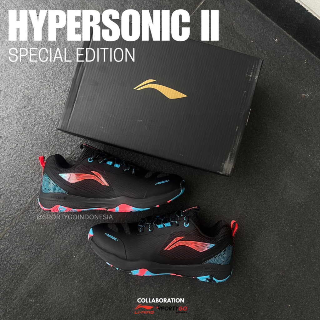BADMINTON SHOES lining HYPERSONIC II SPECIAL EDITION ORIGINAL / Li Ning ...
