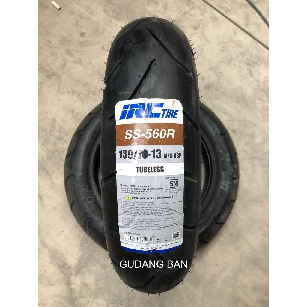 Nmax Standard Rear Tire IRC UK 130/70 r13 tubeless | Shopee Philippines