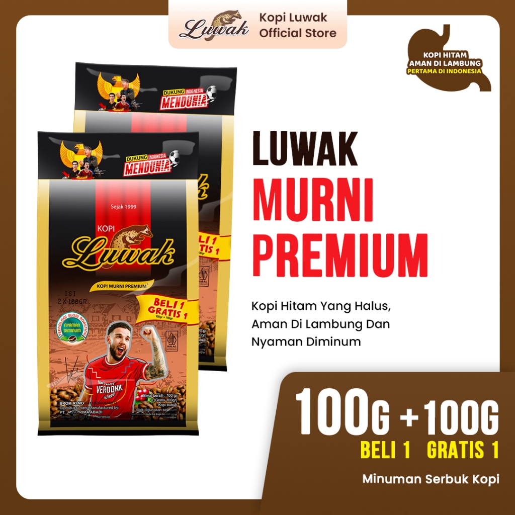 PURE LUWAK COFFEE 100gr | Shopee Philippines