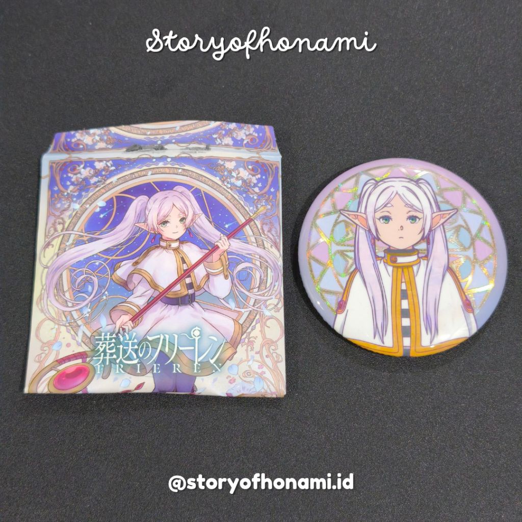 Frieren Glitter Pin 7.5 cm Sousou no Frieren Brand China | Shopee ...