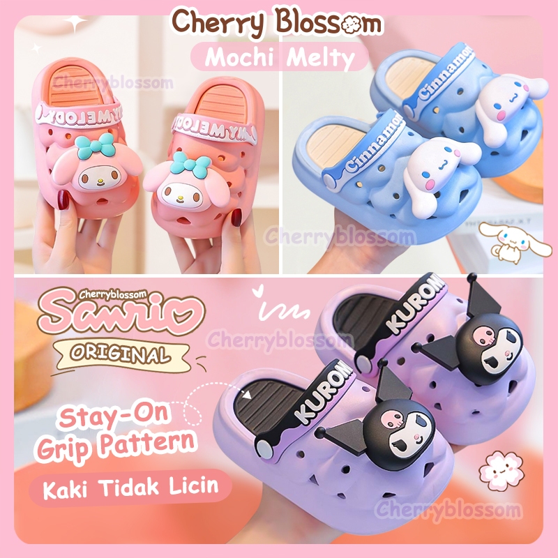 CHERRYBLOSSOM Mochi Melty - Girls Baim Sandals Melted Design Sanrio ...
