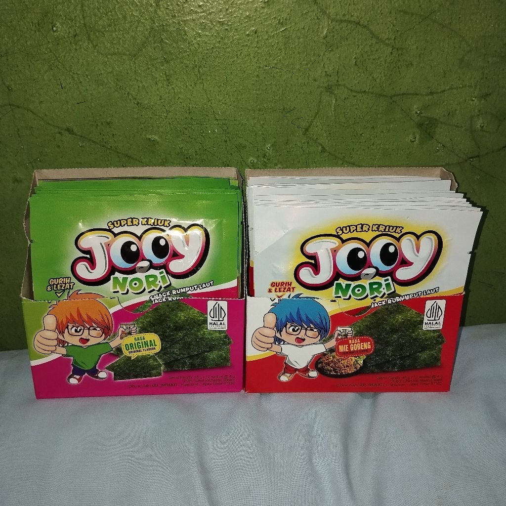 JOOY NORI SEAWEED MINI SHEET 1 BOX CONTAINS 12 PCS | Shopee Philippines