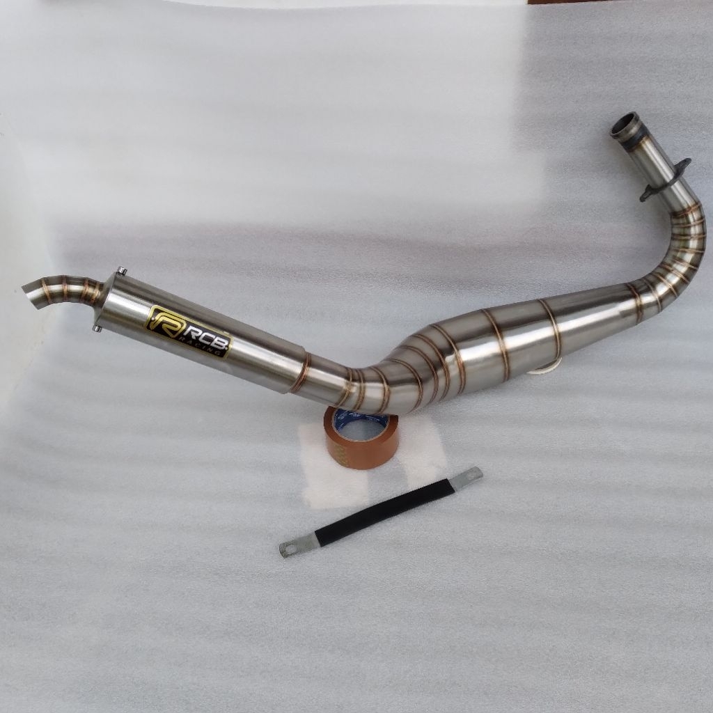 RX KING KOLONG KOBRA stainless RCB racing exhaust | Shopee Philippines