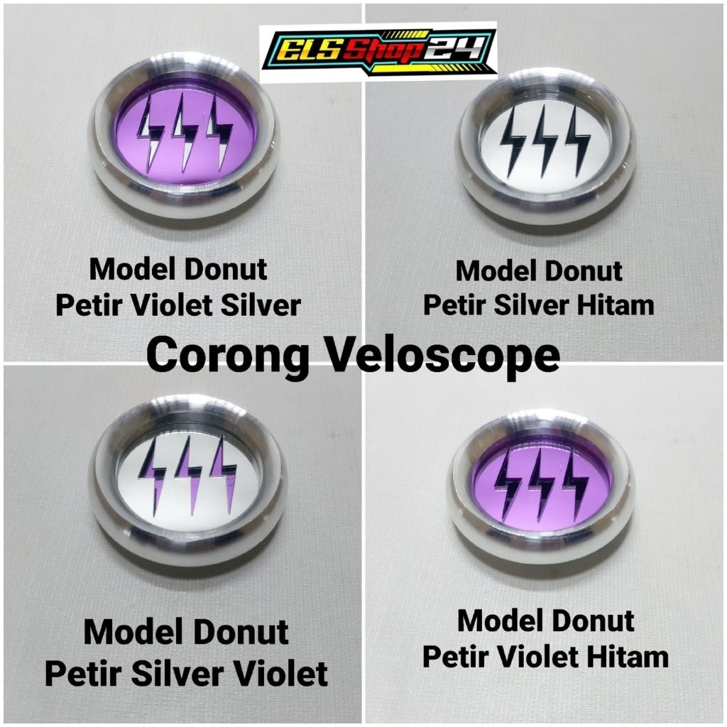 Veloscope Donut Mika Mirror Lightning Model (2 Colors) / Universal ...