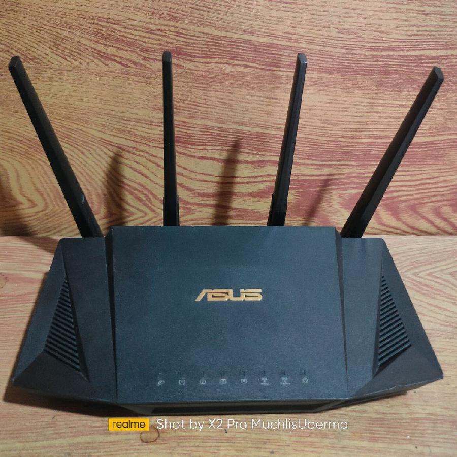 ASUS RT-AX3000 Router AX3000 Dual Band WiFi 6 (802.11ax) | Shopee ...