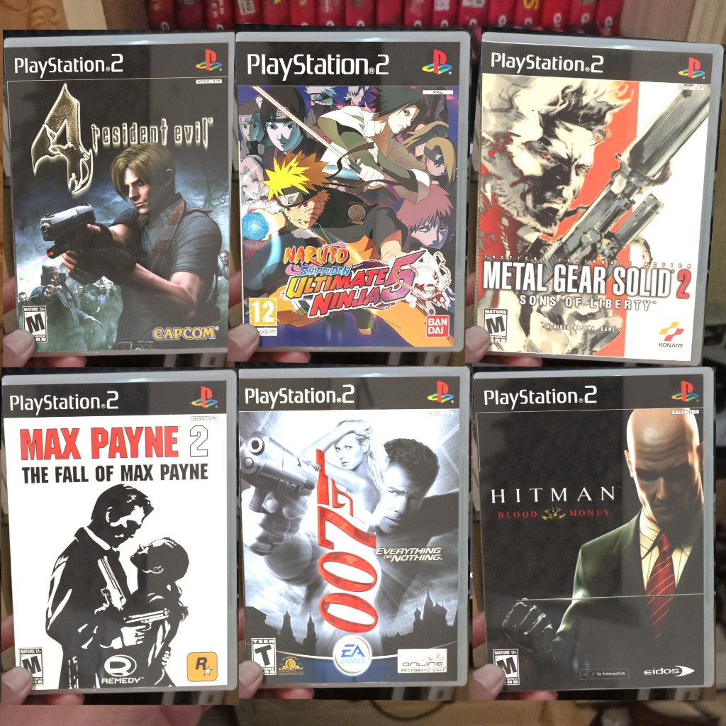 PS2 CD Cassette / PS2 PS 2 DVD Complete All Full List Burning, not ...