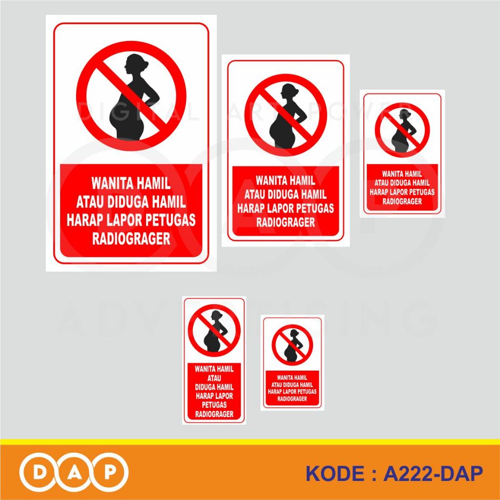 A222 - Acrylic Sign, Acrylic Sticker for Pregnant Women, Please Report ...