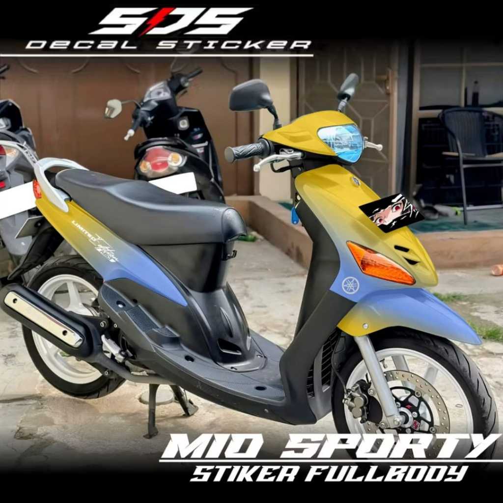 NEW Mio Sporty Fullbody Decal Sticker - Mio Sporty Fullbody Sticker ...
