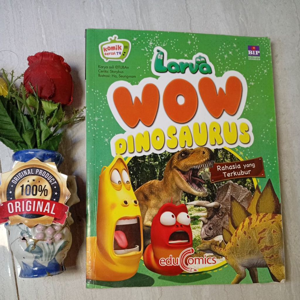 Wow, original TV series comic larvae dinosaur | Shopee Philippines