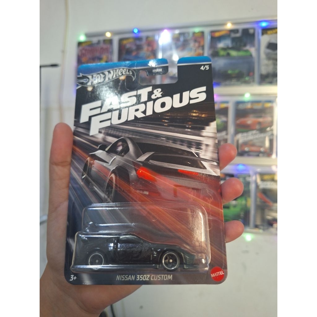 NISSAN 350Z CUSTOM HOTWHEELS SILVER SERIES (DK FAST AND FURIOUS ...