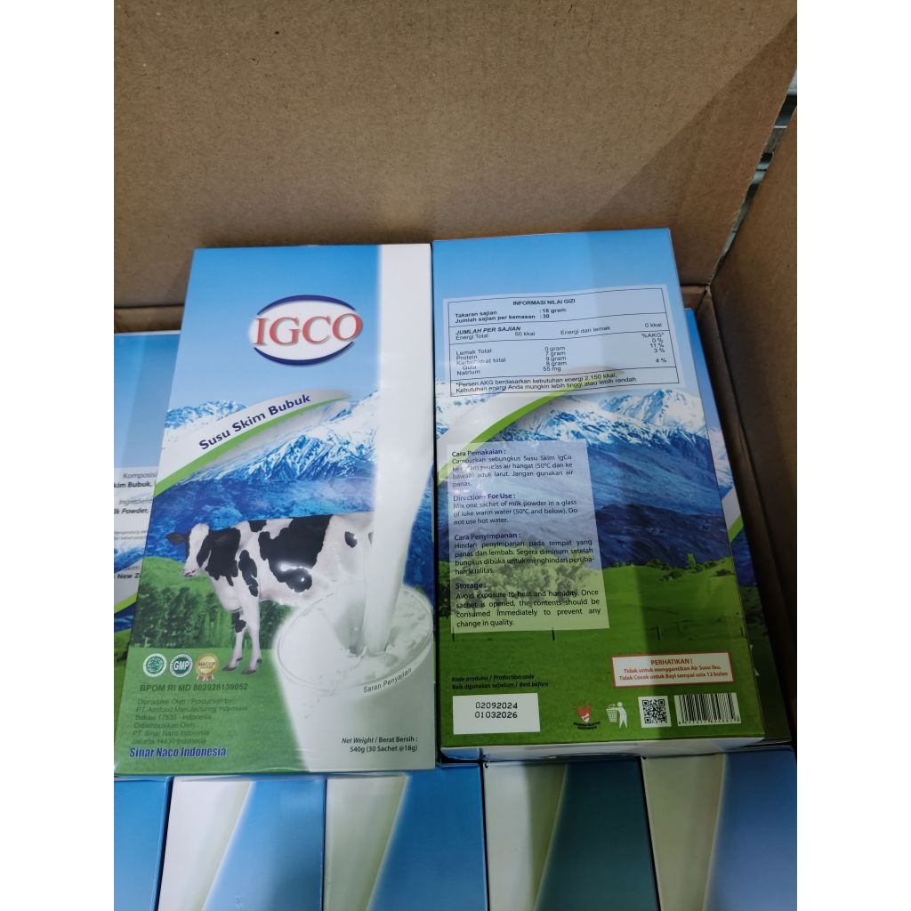 IGCO MILK COLOSTRUM MILK CONTAINS 30 SACHETS | Shopee Philippines