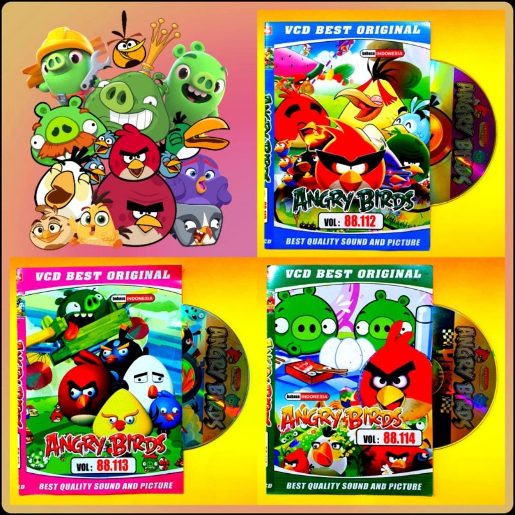 FILMM VCD CASSETTE CARTOONES BIRDS ANGRY-G FILMM CASSETTE CHILDREN ...