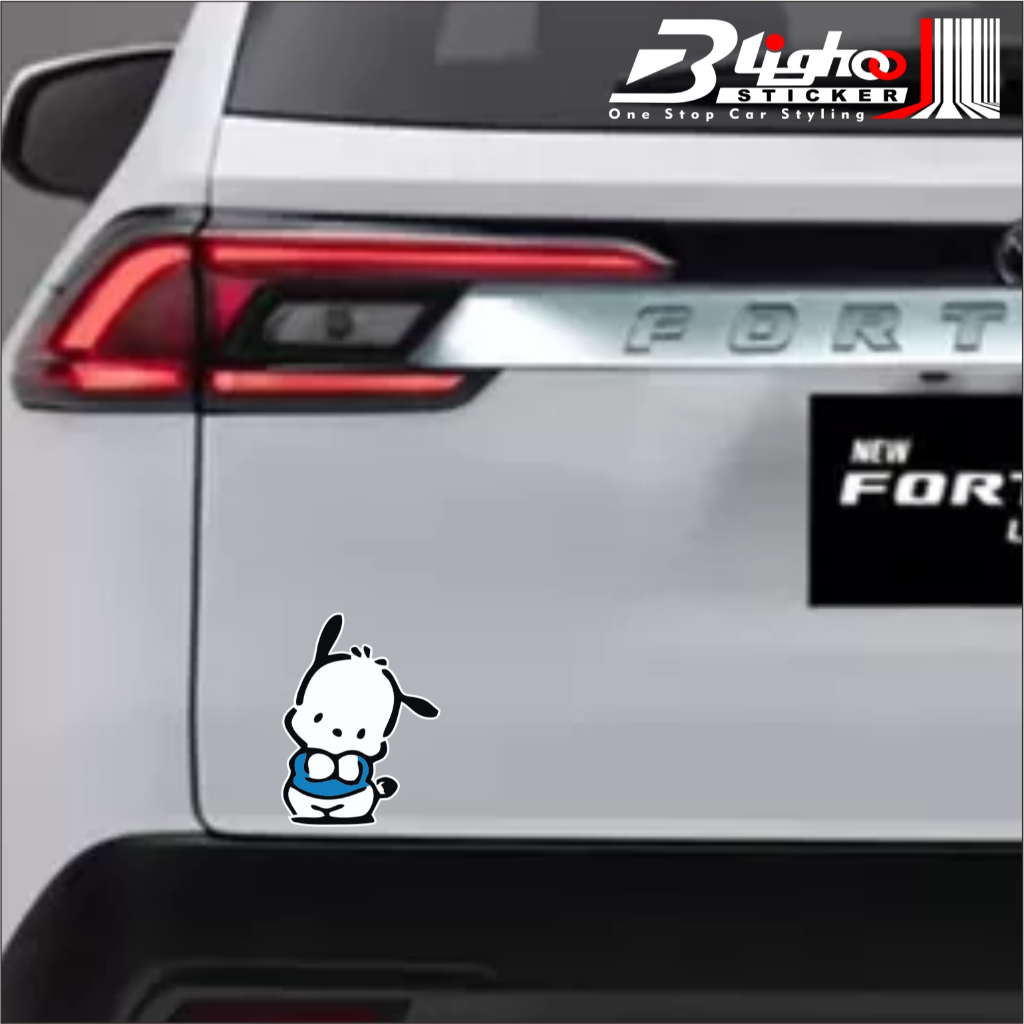 BLIGHOO Cutting Sticker Pochacco 20cm Cute Cool Car Sticker Unique ...