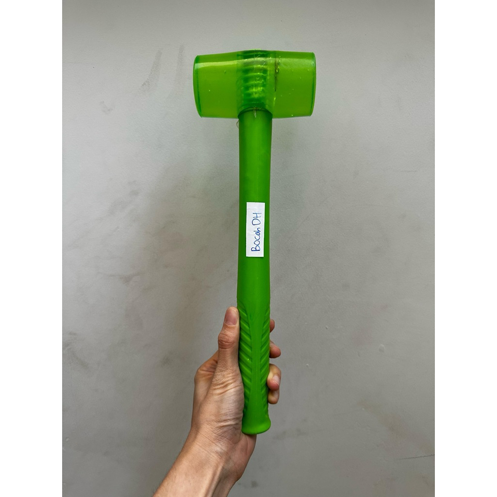 HIJAU CERAMIC RUBBER HAMMER / JUMBO LARGE RUBBER HAMMER / SMALL RUBBER ...