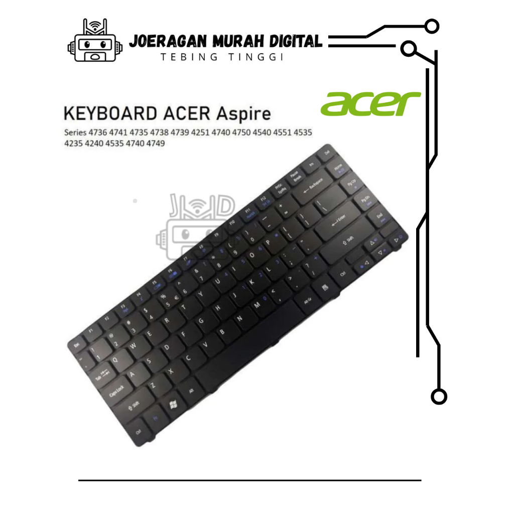 Acer Aspire 4736 4736Z 4738 4738Z 4739 4740 4741 4750 Laptop Keyboard ...