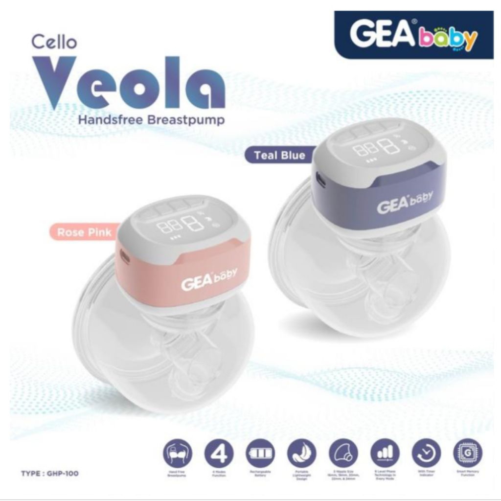 GEA VEOLA HANDSFREE BREASTPUMP (9778) | Shopee Philippines