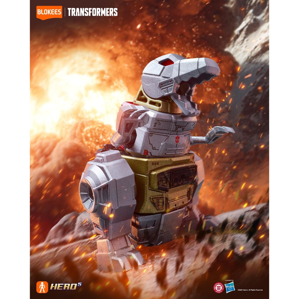 TRANSFORMERS Blokees - (Transformer Defender Version 04) Grimlock Dino ...