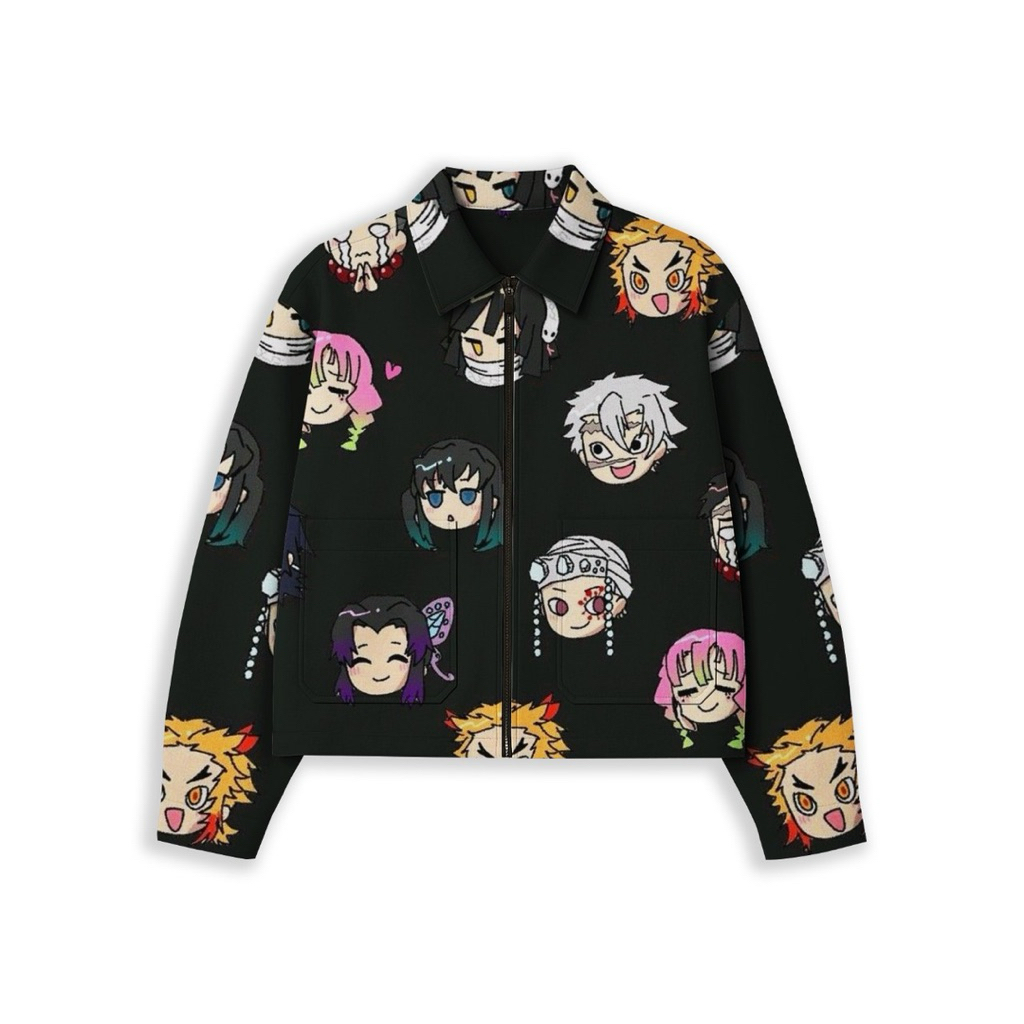 Volkleur - demon slayer -kimetsu no yaiba jacket | Shopee Philippines