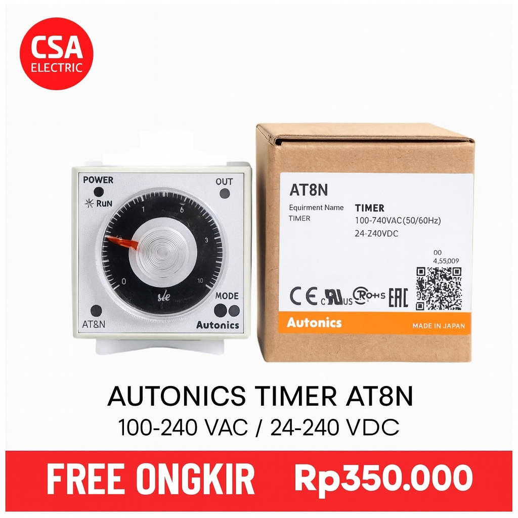 AUTONICS AT8N 220VAC TIMER | Shopee Philippines