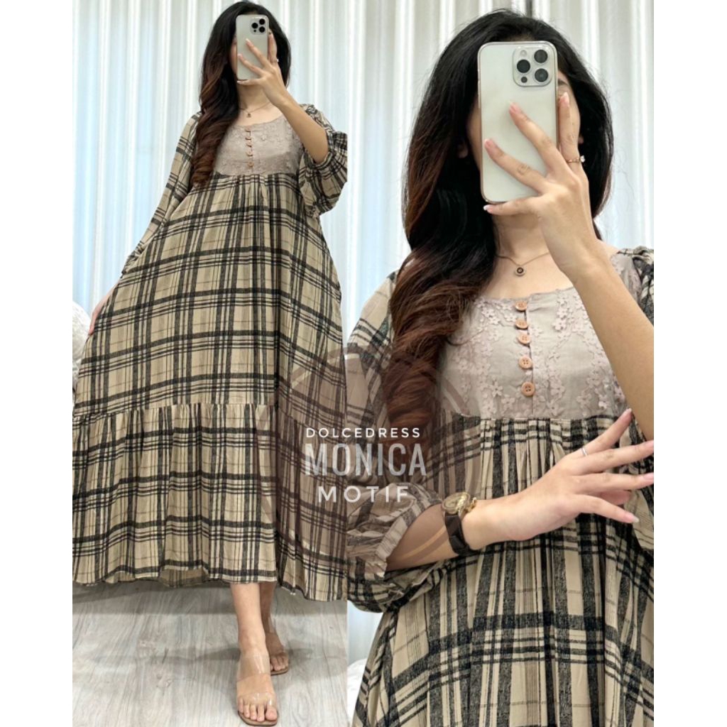 Monica Motif By Dolce Dress | Shopee Philippines