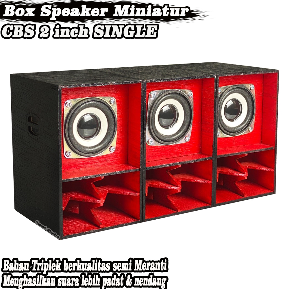MERAH Red 2 INCH CBS Miniature Speaker Box | Shopee Philippines