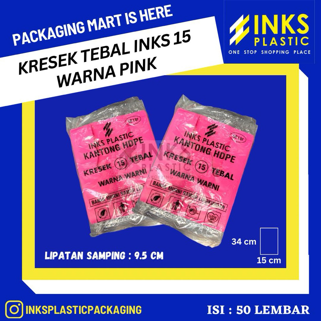 MULTIPURPOSE 15 PINK THICK CRACKLES (50 PCS) | Shopee Philippines
