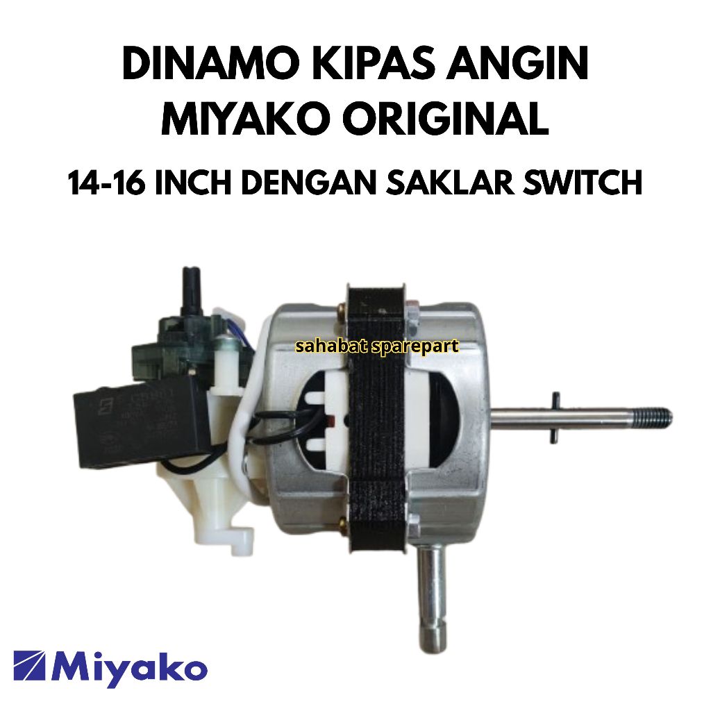MIYAKO FAN DYNAMO 14-16 SWITCH ORIGINAL SWITCH | Shopee Philippines