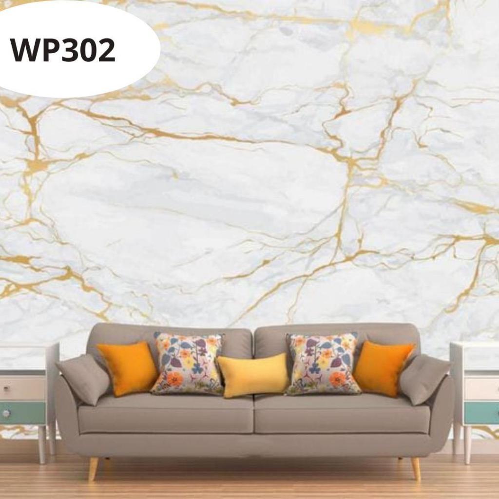 GOLD MARBLE MOTIF WALL WALLPAPER/LUXURY MODERN GOLD WALL PAPER ...