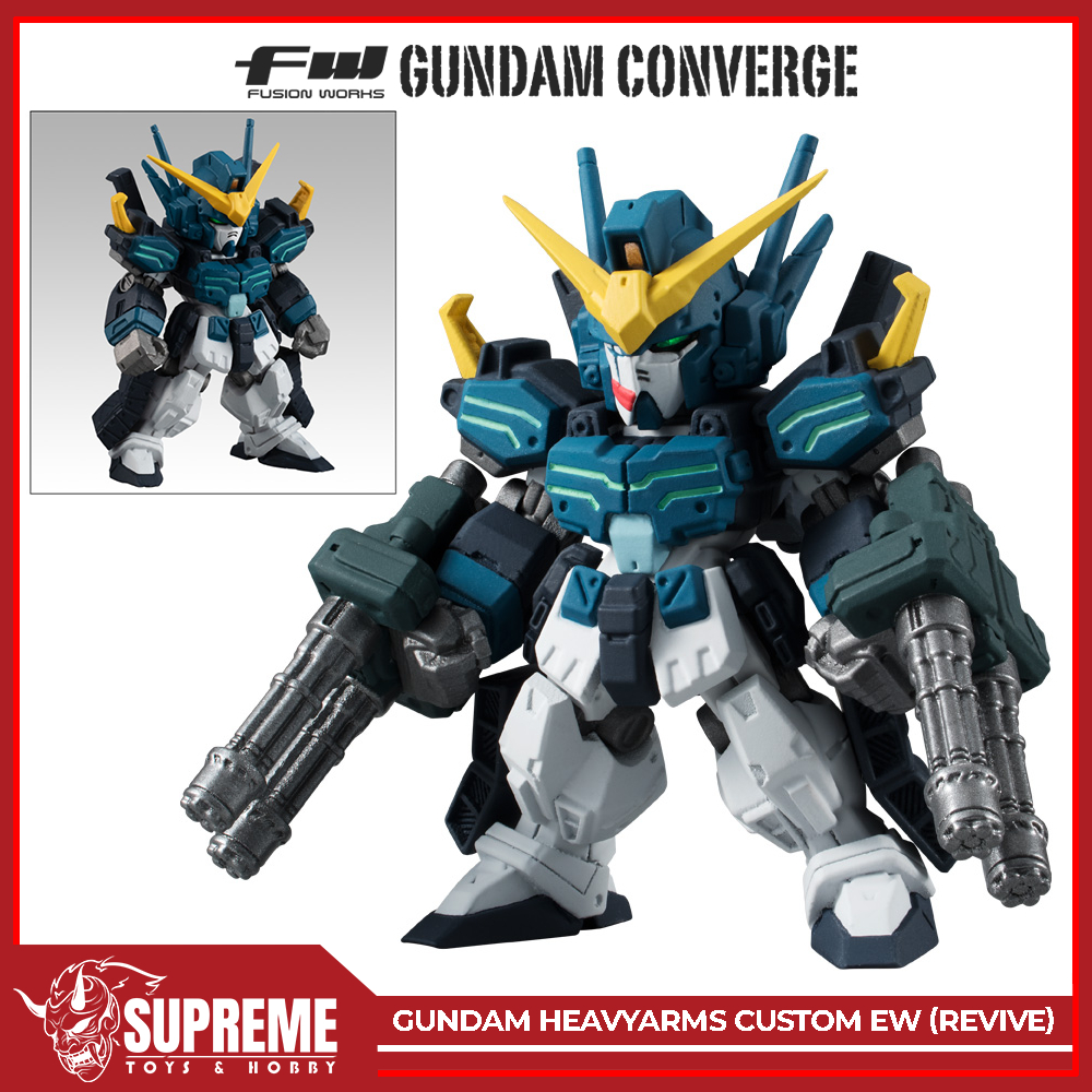 FW Gundam Converge 10th Anniversary Selection 02 - XXXG-01H2 Gundam Heavyarms Custom (EW) Revive ...
