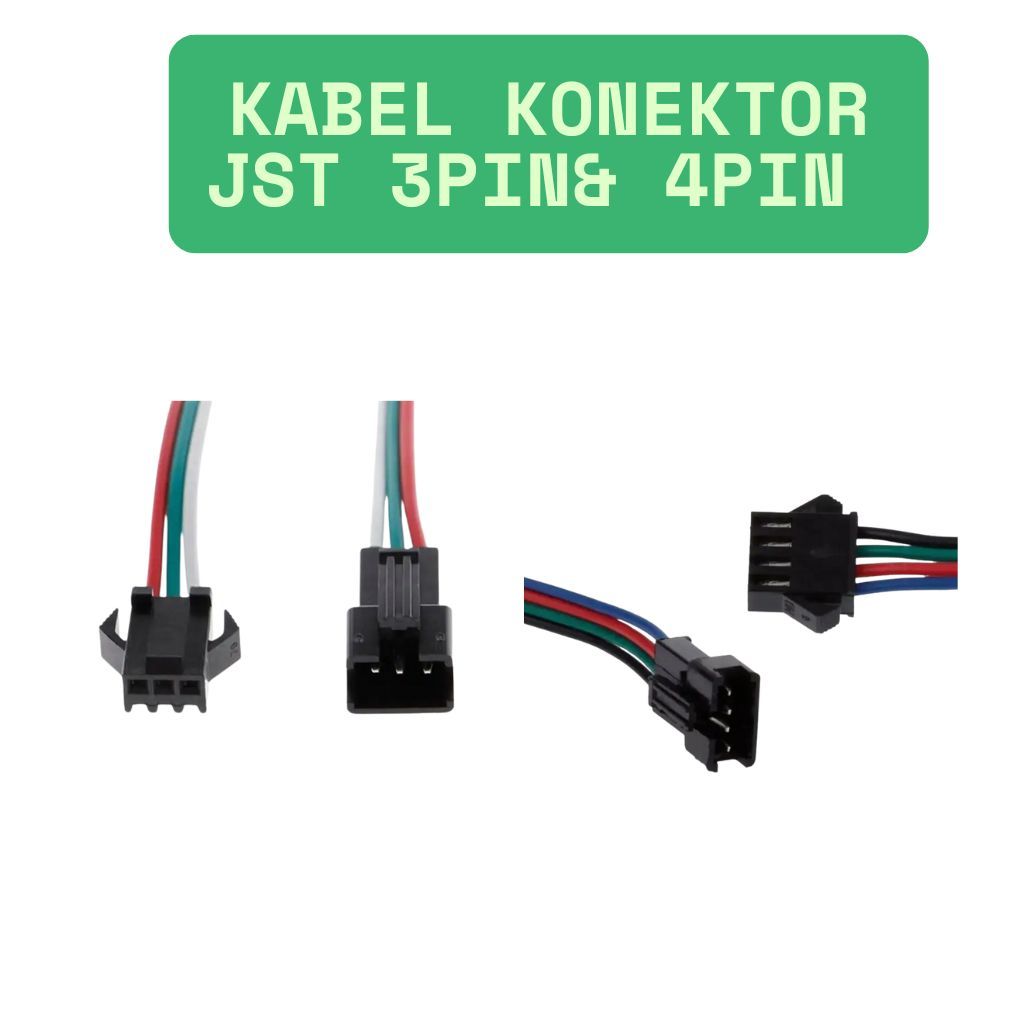 Awg22 cable jst sm 3pin 4pin connector | Shopee Philippines