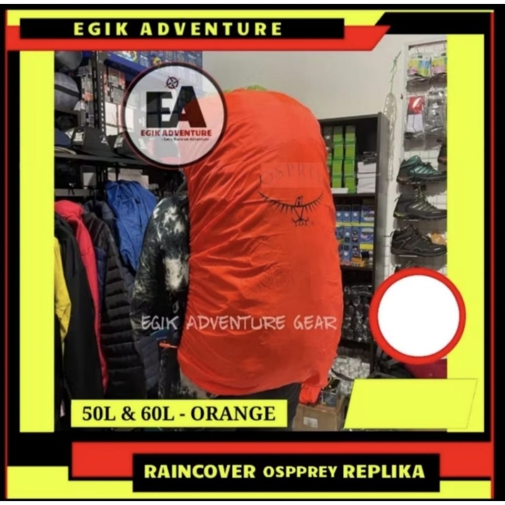 Raincover / Cover Bag / Mountain Carrier Bag Protector 45l - 60L | Shopee Philippines