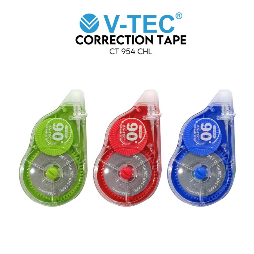 V-TEC CORRECTION TAPE / TYPE-X CT-954 CHL | Shopee Philippines