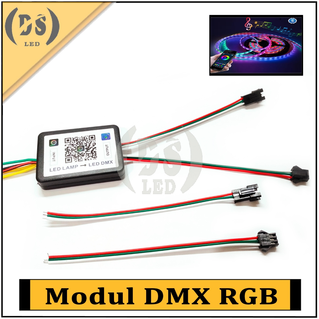 12V-5V RGB Eyebrow Module 5V DMX out Module/ WS28XX RBG LED PCB Board ...