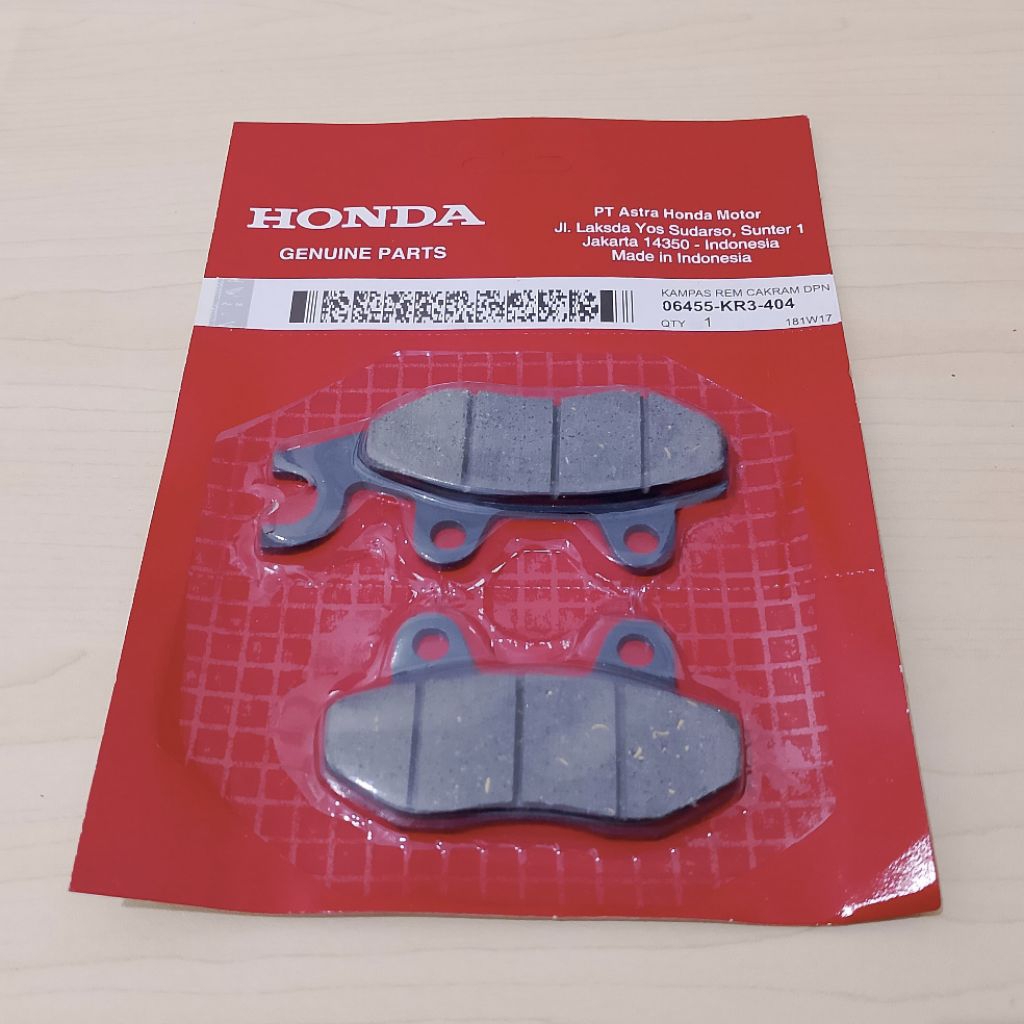 Front Brake Pads Discpad Front Dispad Supra X Grand Fit New Kharisma ...