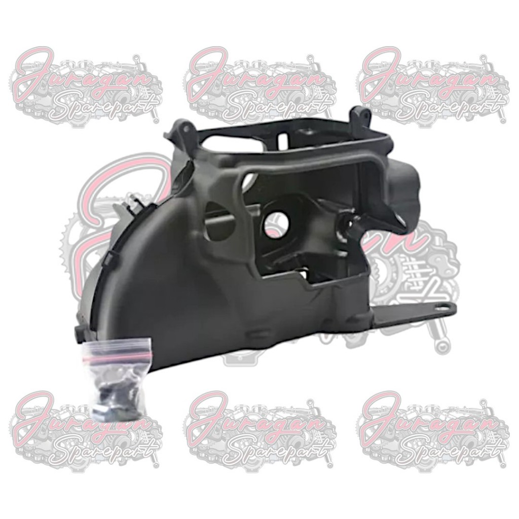MESIN Fan Cover Holder Upper Lower Engine Cover Fan Set for Honda Beat ...