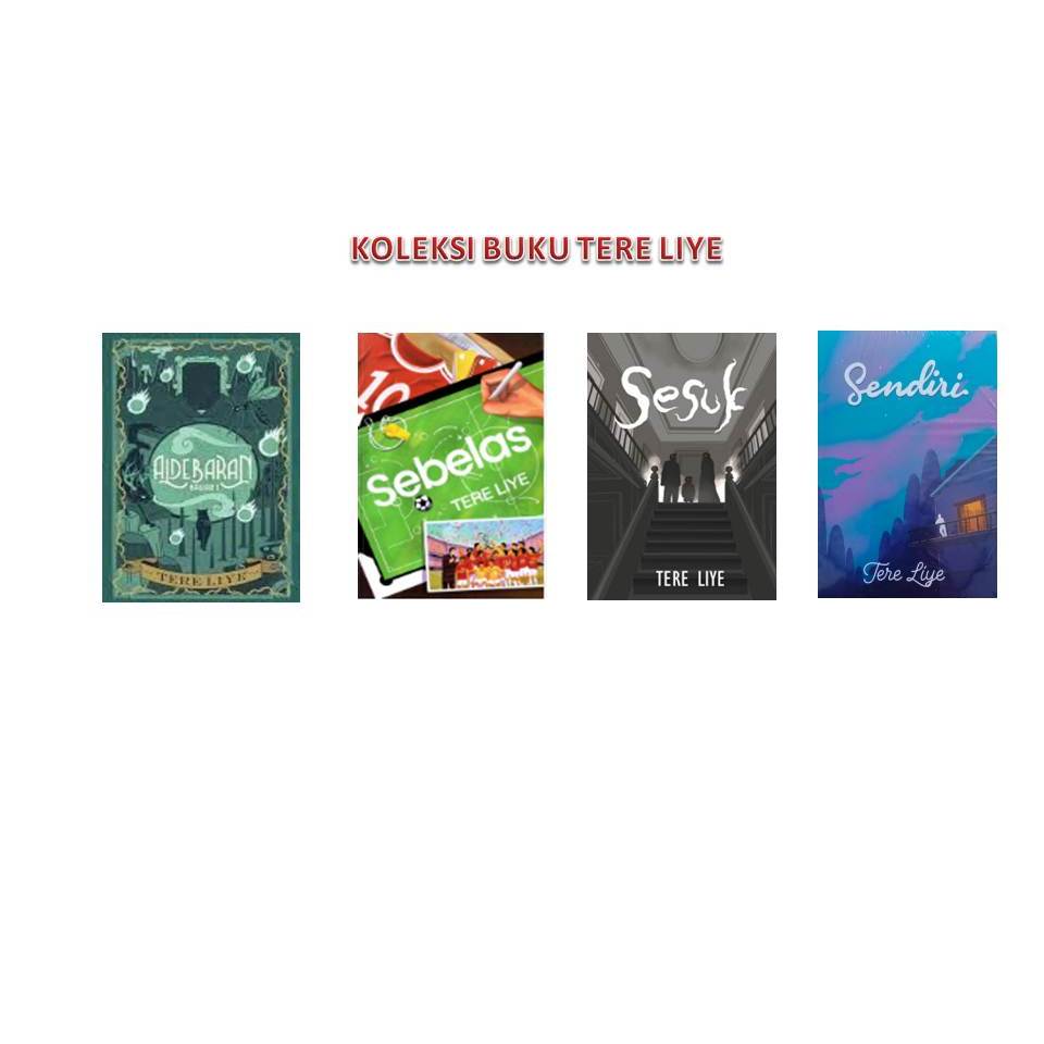 ORIGINAL BOOK Aldebaran Part 1, ELEVEN, Secuk, OWN / TERE LIYE / Sabak ...